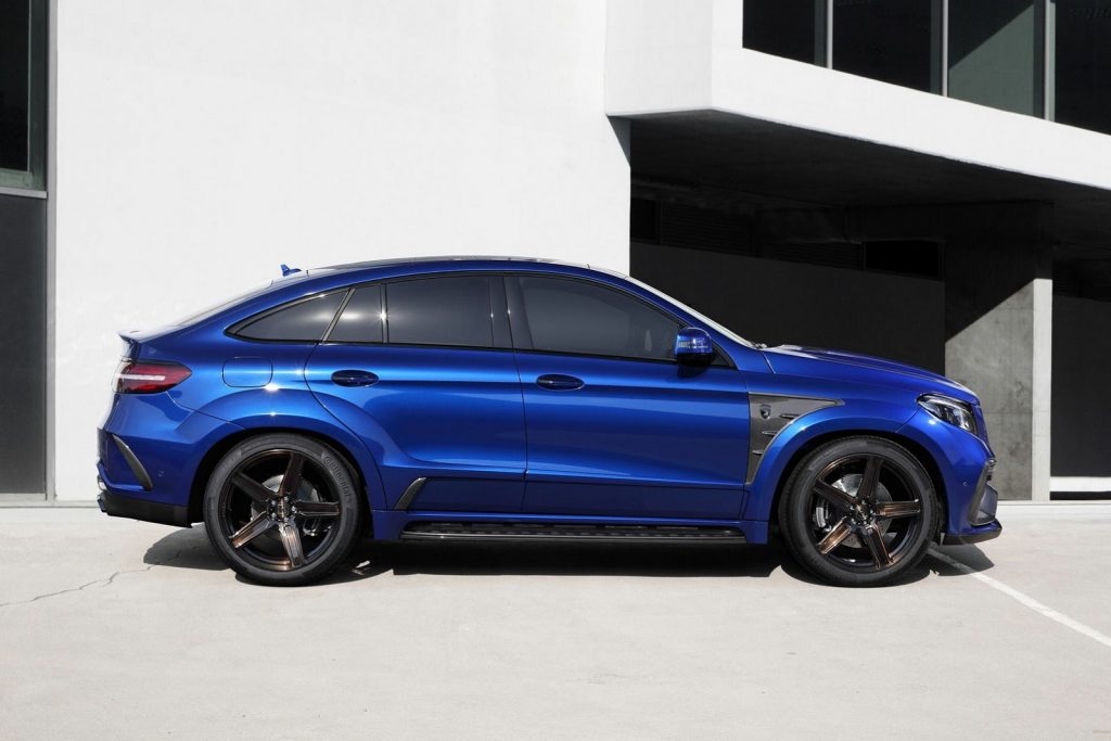 TopCar Dips Inferno-Wearing Mercedes GLE Coupe In Blue | Carscoops