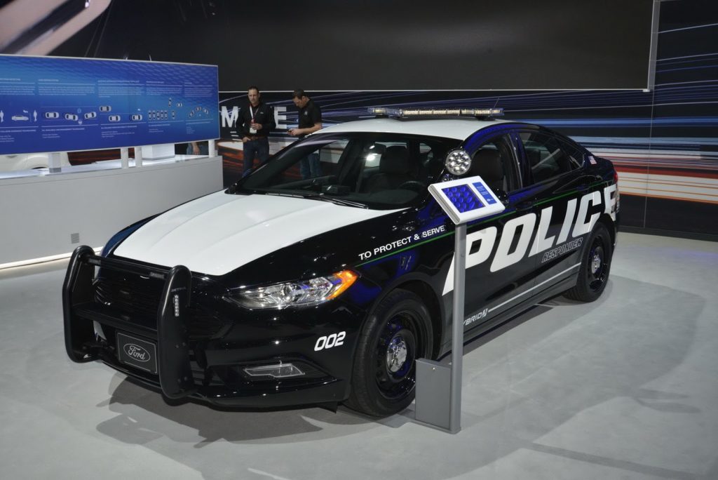 Ford’s Production Fusion Hybrid Cop Car Goes On Patrol In New York ...