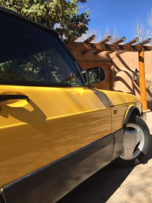 A Yellow 1991 Saab 900 SE Turbo Cabrio With A 5sp Manual Might Make ...