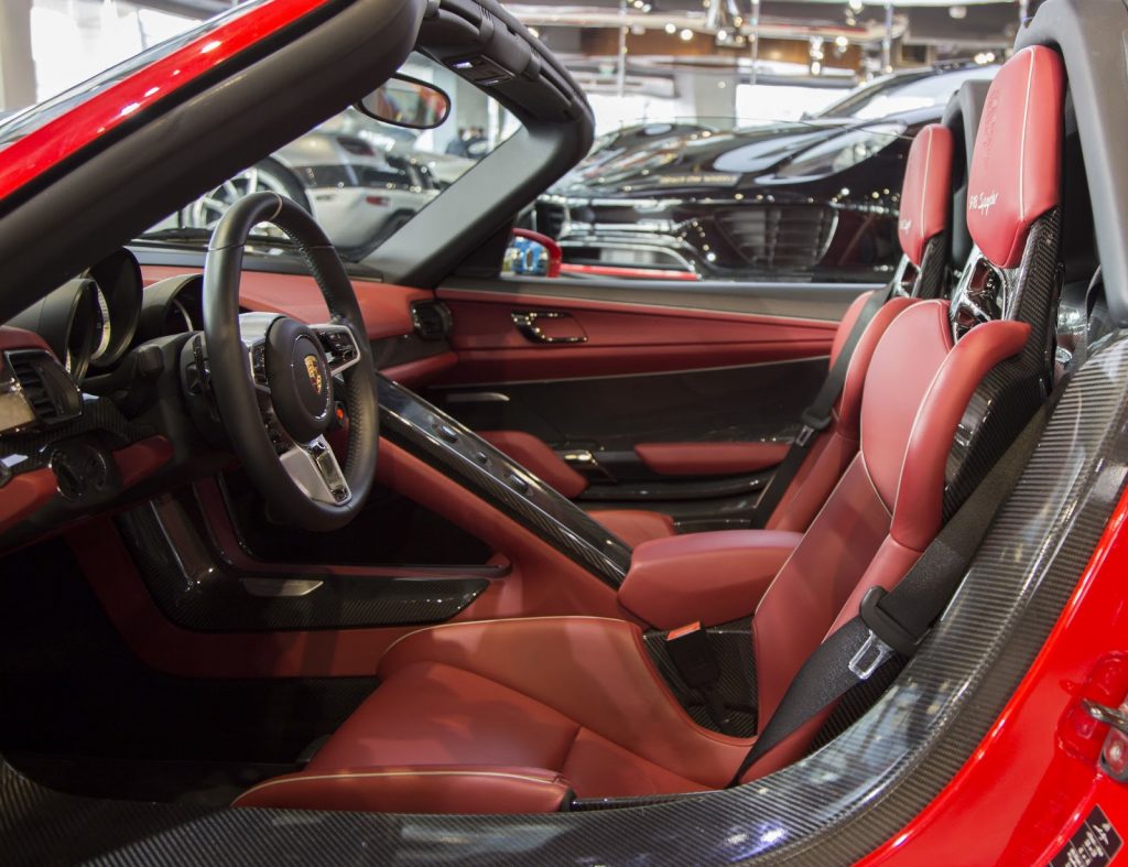 Red Porsche 918 Spyder Weissach Even Stands Out In Dubai | Carscoops