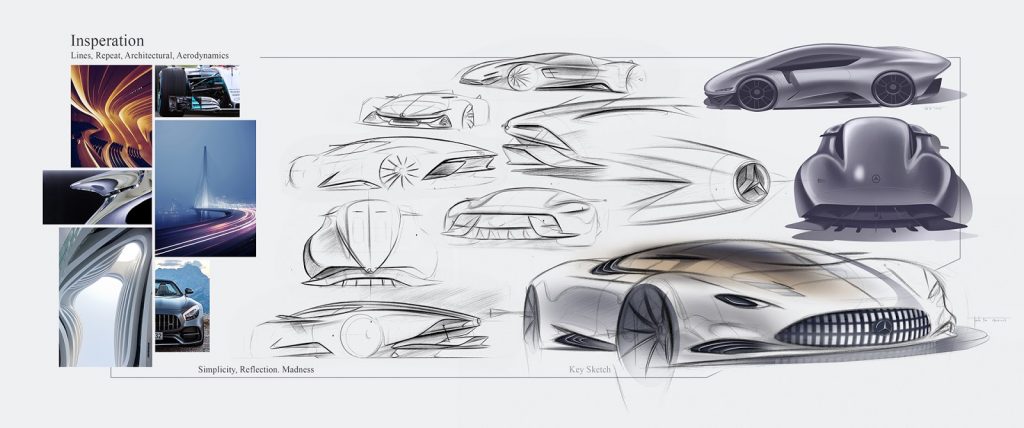 Designer’s Take On A Mercedes Hybrid Supercar Looks Fittingly ...