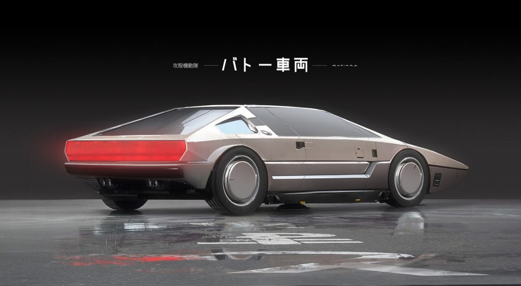 Check Out Some Ghost In The Shell Automotive Concept Art | Carscoops