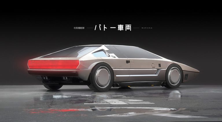 Check Out Some Ghost In The Shell Automotive Concept Art | Carscoops