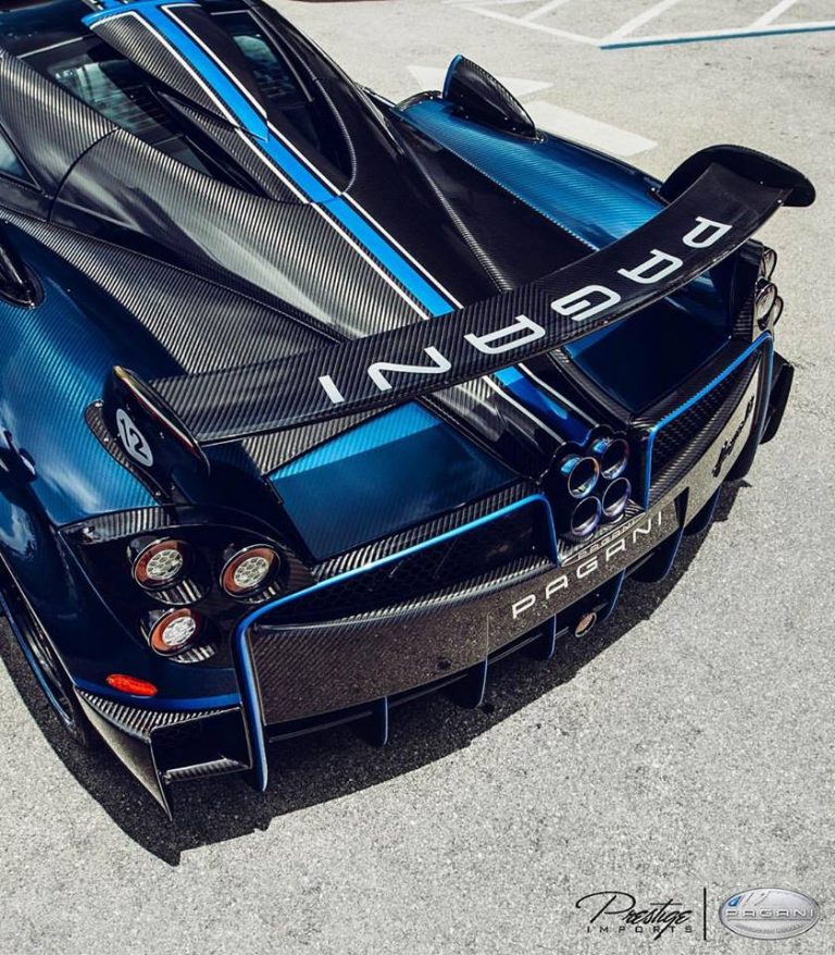 Blue Carbon Pagani Huayra BC Is One-Of-A-Kind | Carscoops
