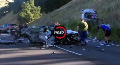 Chevy Impala Sliced In Half In Shocking Accident, Yet All Are Alive ...