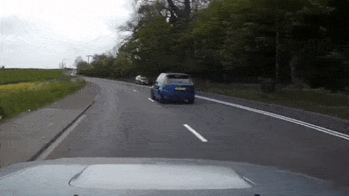 Fiesta ST Driver Barely Avoids Head-On Collision, Crashes Anyway ...