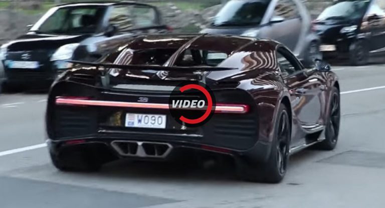 Bugatti Chiron Is One Heck Of A Head Turner, Even In Monaco | Carscoops
