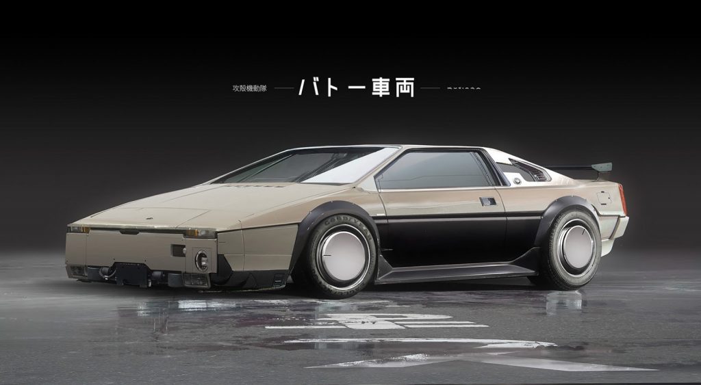 Check Out Some Ghost In The Shell Automotive Concept Art | Carscoops