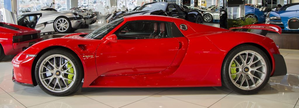 Red Porsche 918 Spyder Weissach Even Stands Out In Dubai | Carscoops