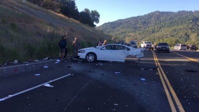 Chevy Impala Sliced In Half In Shocking Accident, Yet All Are Alive ...