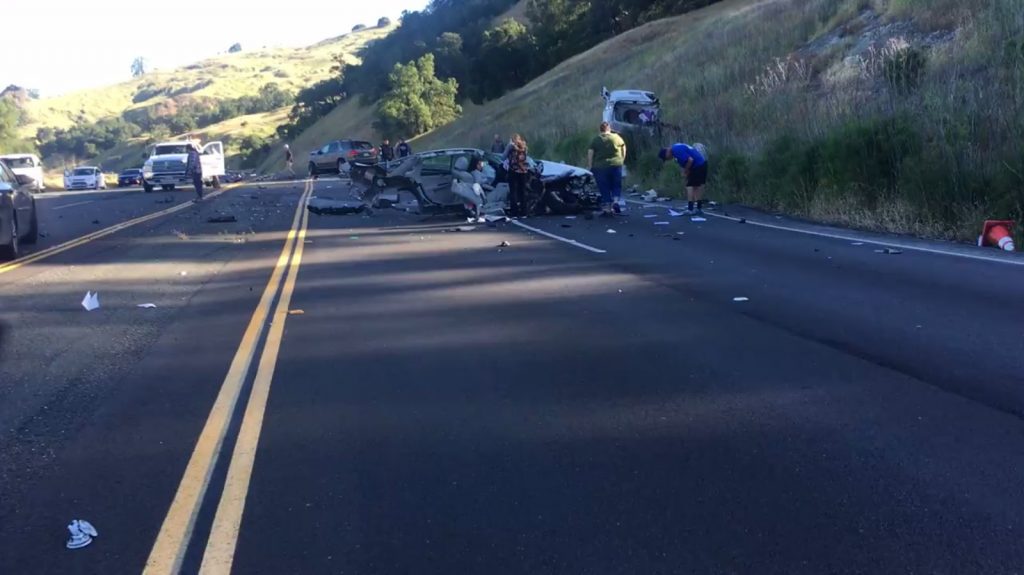 Chevy Impala Sliced In Half In Shocking Accident, Yet All Are Alive ...