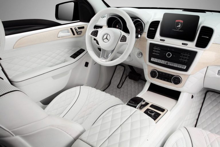TopCar Shows Off All-White Interior For Armoured Mercedes GLE Guard ...