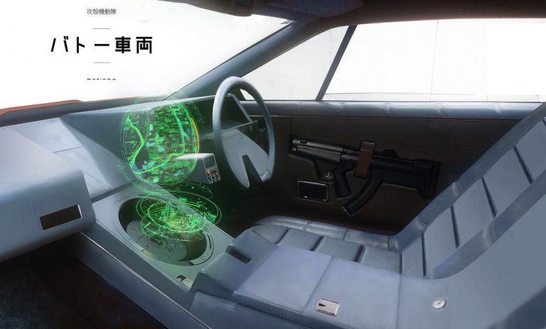 Check Out Some Ghost In The Shell Automotive Concept Art | Carscoops