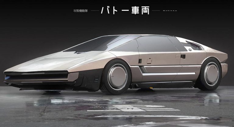 Check Out Some Ghost In The Shell Automotive Concept Art | Carscoops