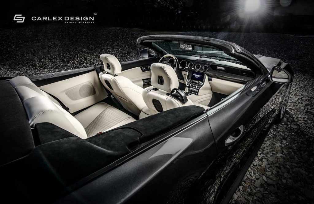 Carlex Adds Whole Lotta Leather And Carbon To Mustang GT Interior ...