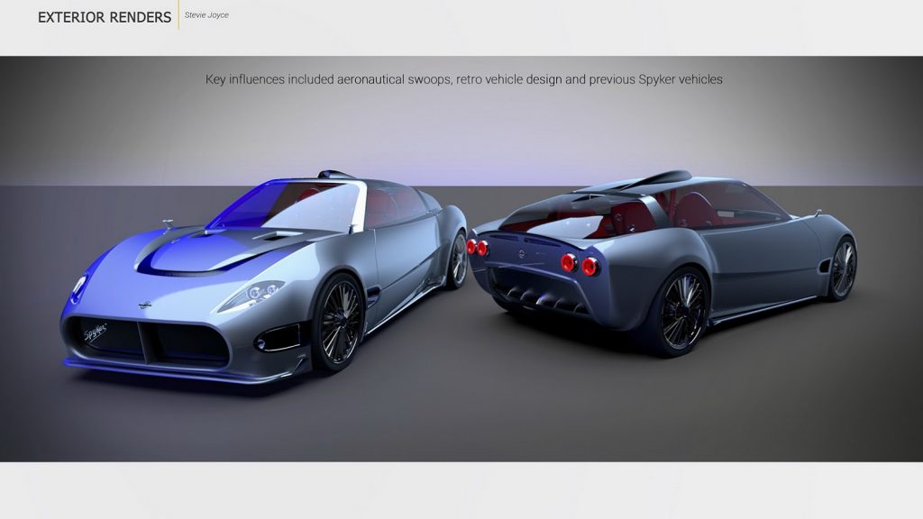 Spyker Sedan Design Study Is Both Practical And Opulent | Carscoops