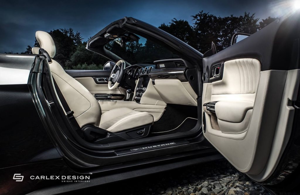 Carlex Adds Whole Lotta Leather And Carbon To Mustang GT Interior ...