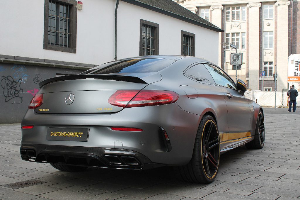 Mercedes Amg C63 S Coupe Gets 700ps Courtesy Of Manhart
