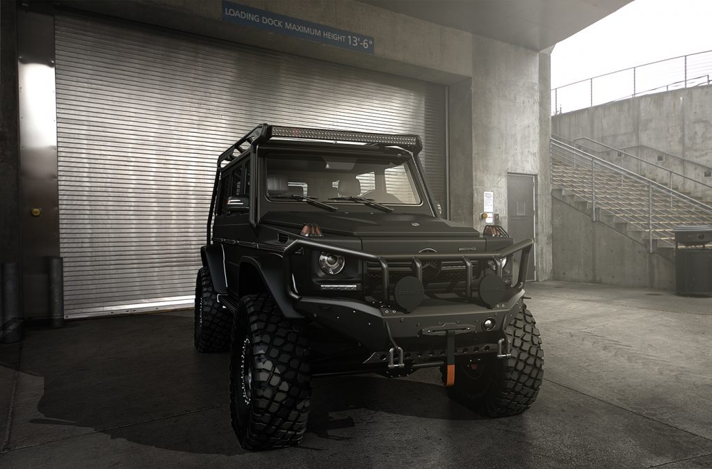 This Mercedes G-Class Wouldn’t Look Out Of Place In Batcave | Carscoops