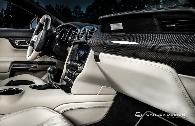 Carlex Adds Whole Lotta Leather And Carbon To Mustang GT Interior ...