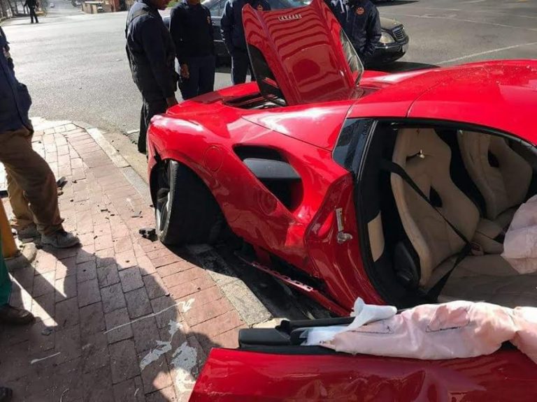 Ferrari 488 Spider Wrecked In Brutal South African Crash | Carscoops