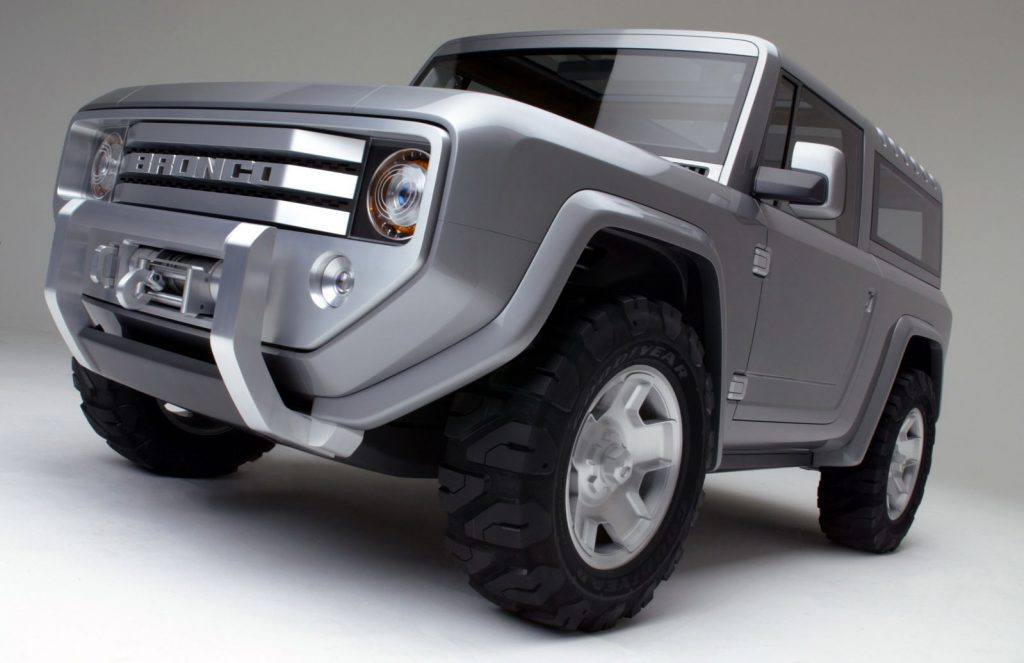 Ford’s 2004 Bronco Concept Finally Sees Some Action | Carscoops