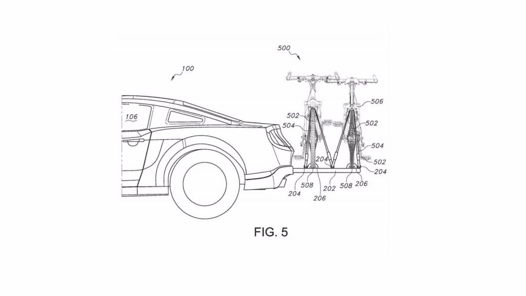 Ford Patents Retractable Bicycle Rack For The Mustang | Carscoops