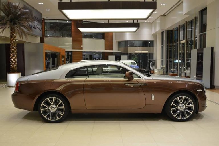 Bronze And Silver Rolls-Royce Wraith Is Perfect For The Middle East ...