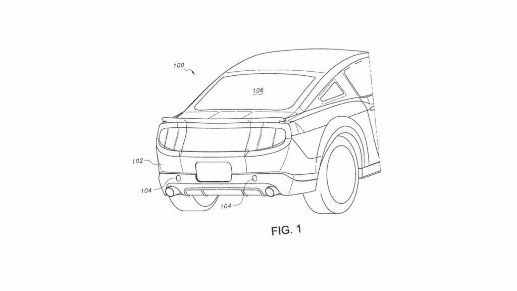 Ford Patents Retractable Bicycle Rack For The Mustang | Carscoops