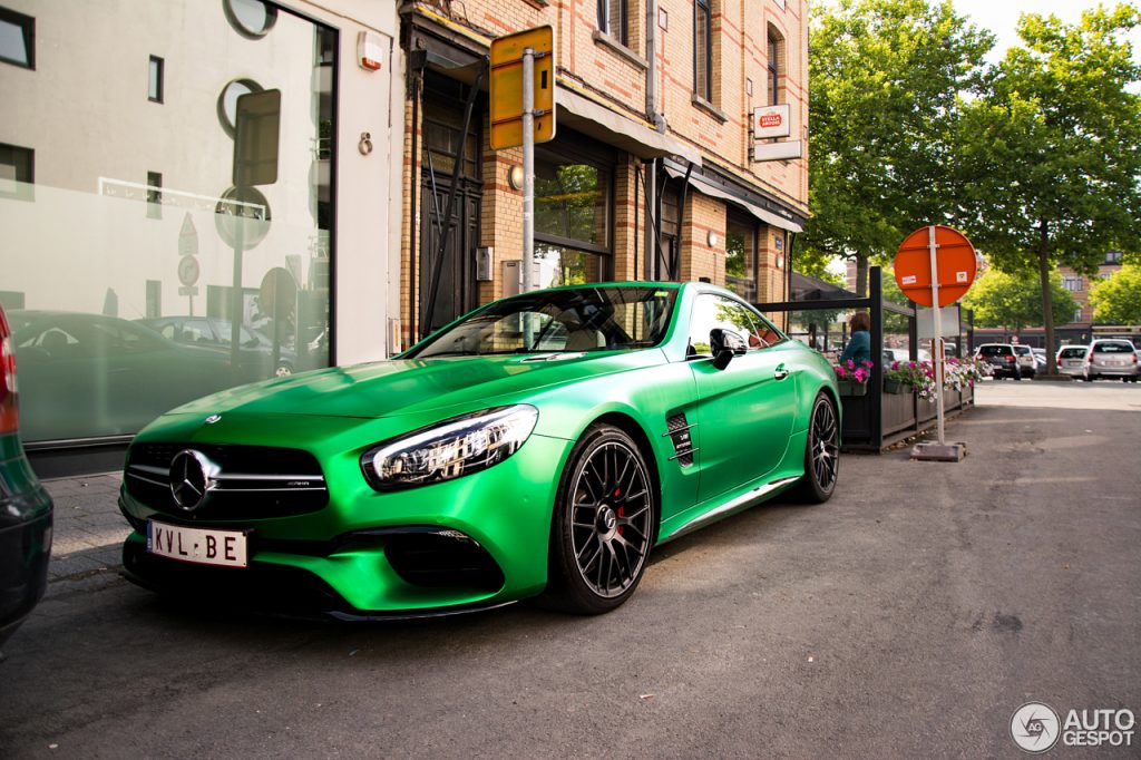 Mercedes-AMG SL 63 Also Knows How To Rock Green Hell Magno | Carscoops