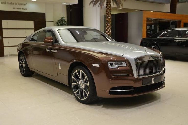 Bronze And Silver Rolls-Royce Wraith Is Perfect For The Middle East ...
