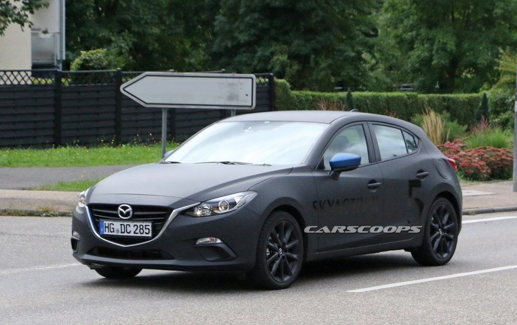 New Mazda3 Prototype Spied With A Skyactiv-X Engine | Carscoops