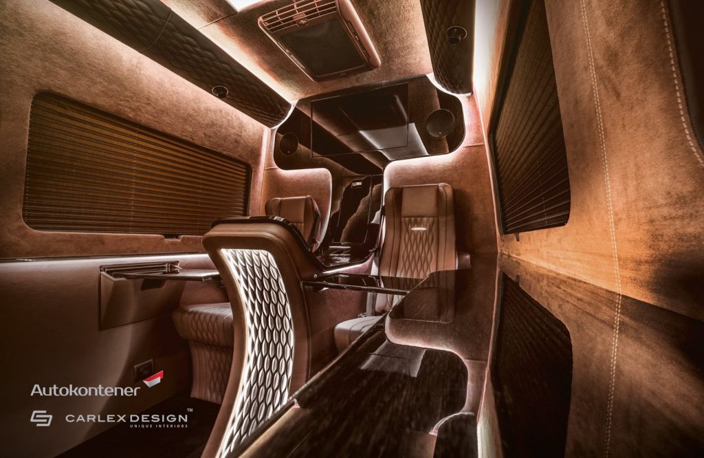 Carlex And Autokontener Team Up For Mercedes Sprinter Luxury Van ...