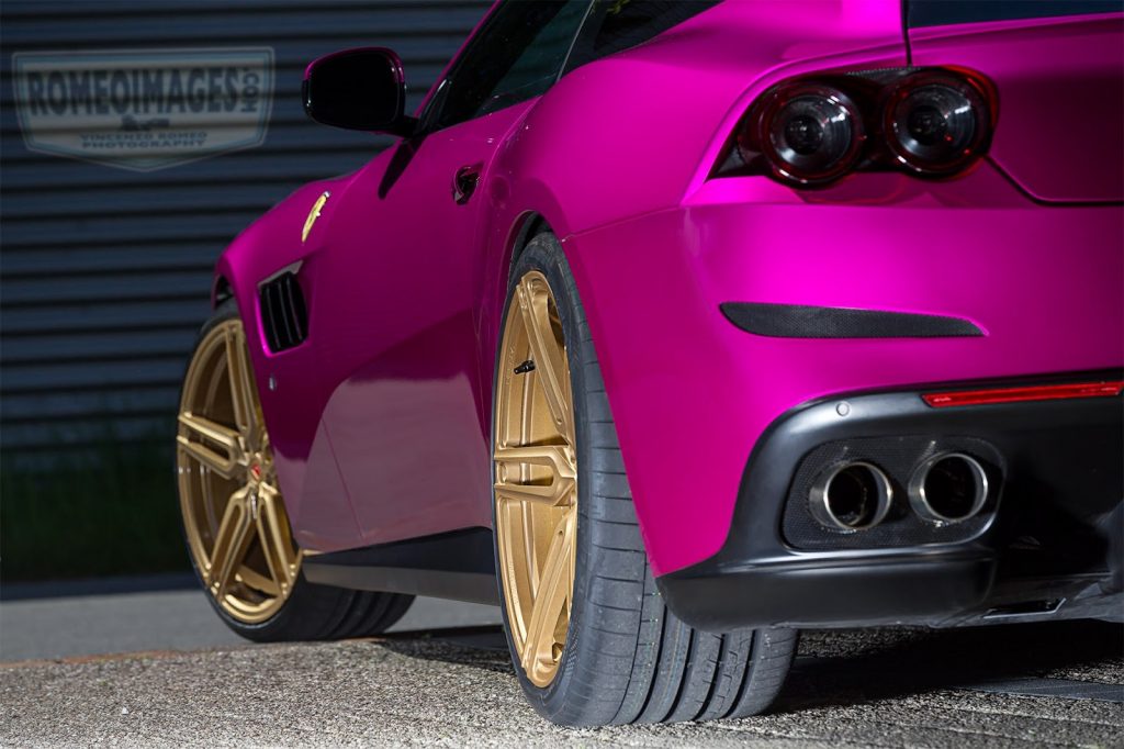 Pink GTC4Lusso Will Make Ferrari Execs Sick | Carscoops