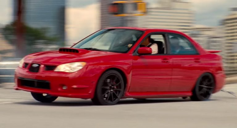 Baby Driver Subaru WRX Sells For $69,100 | Carscoops