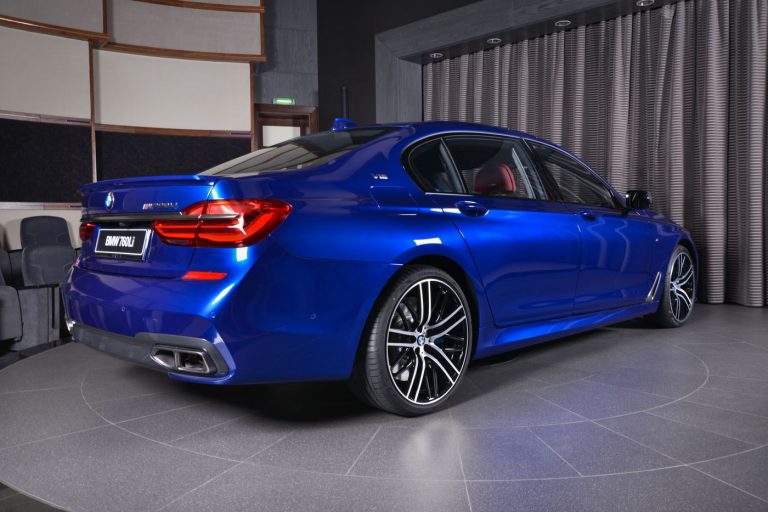 San Marino Blue BMW M760Li Looks Almost Perfect | Carscoops