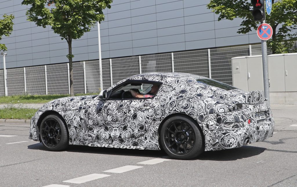 Scoop: Toyota Supra Spotted With Production LED Headlights | Carscoops