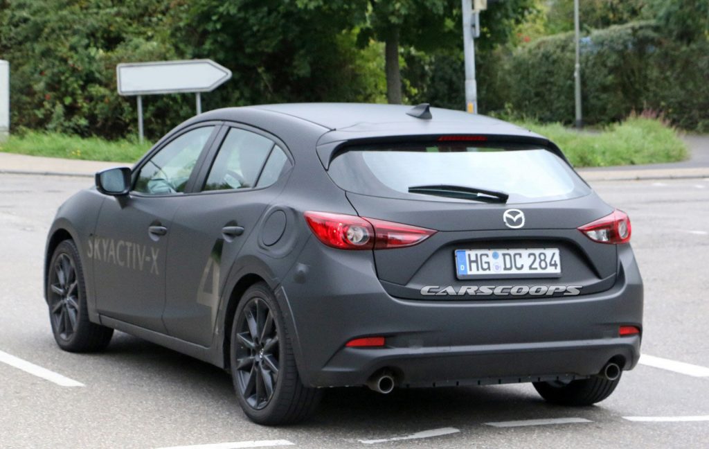 New Mazda3 Prototype Spied With A Skyactiv-X Engine | Carscoops