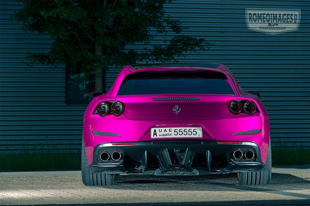 Pink GTC4Lusso Will Make Ferrari Execs Sick | Carscoops