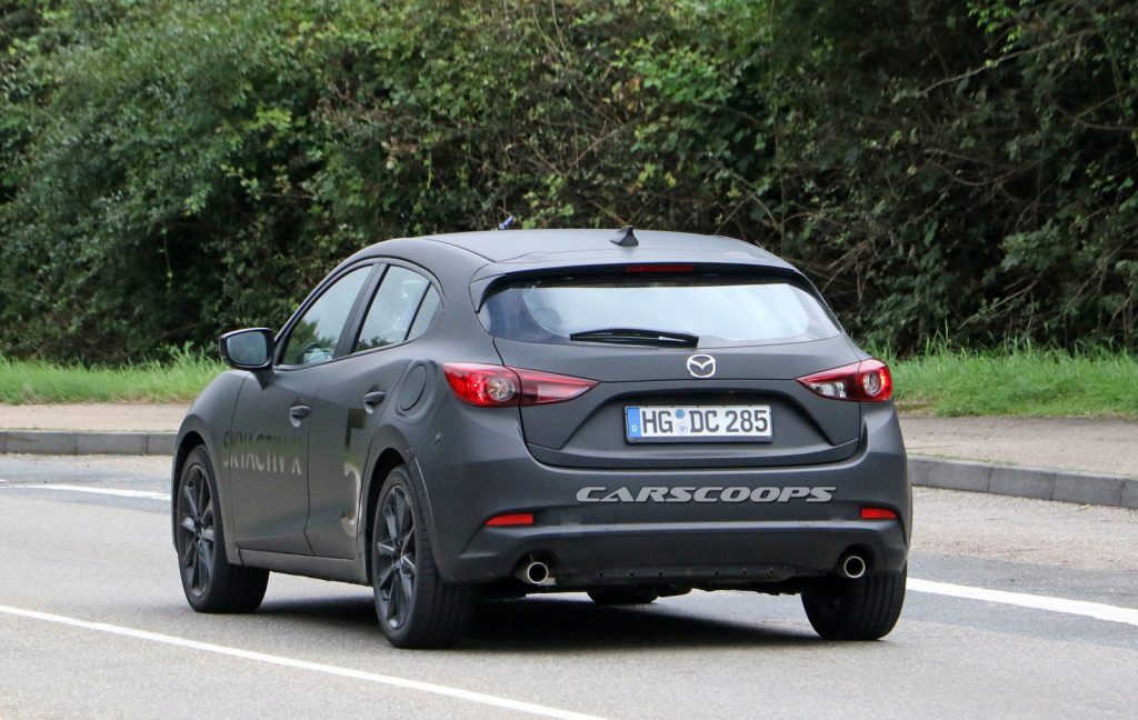 New Mazda3 Prototype Spied With A Skyactiv-X Engine | Carscoops
