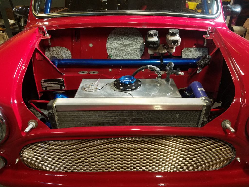 This 1962 Mini Has A Rear-Mounted Integra Type R Engine | Carscoops