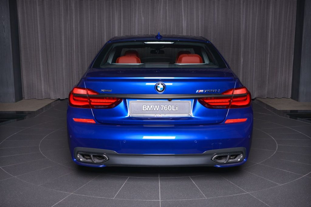 San Marino Blue BMW M760Li Looks Almost Perfect | Carscoops