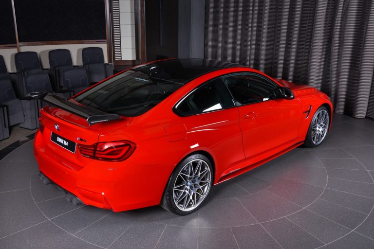 Ferrari Red BMW M4 Is Delicious To Look At | Carscoops