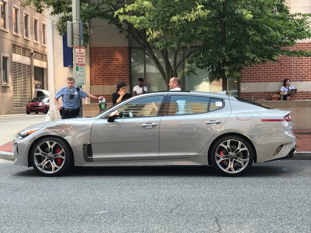 This Sad Kia Stinger Was Squished By A Toyota RAV4 | Carscoops