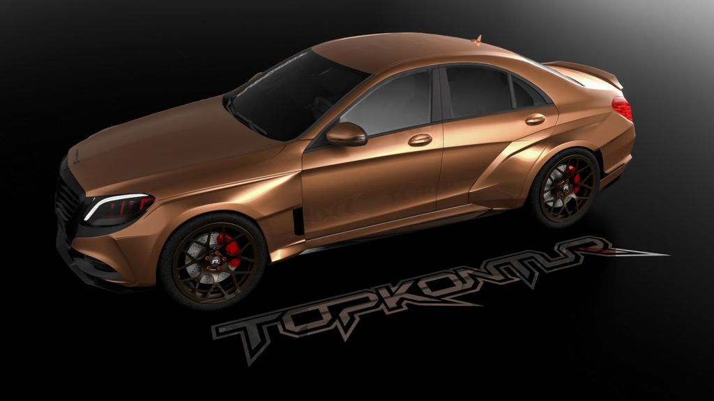Russian Tuner Imagines New Mercedes-Benz S-Class With Extra-Wide Kit ...