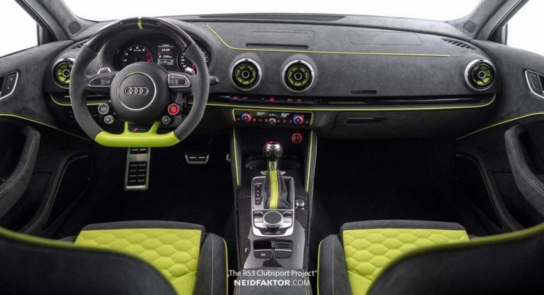 Audi RS3 Glistens With Neidfaktor Interior Treatment | Carscoops