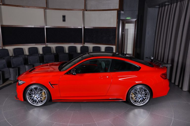 Ferrari Red BMW M4 Is Delicious To Look At | Carscoops