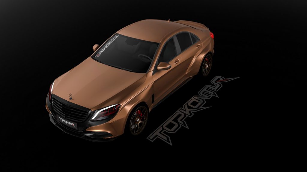 Russian Tuner Imagines New Mercedes-Benz S-Class With Extra-Wide Kit ...