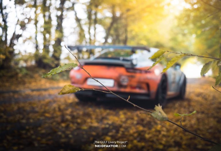 Porsche 911 GT3 RS Poses With Rusty Gulf Livery | Carscoops