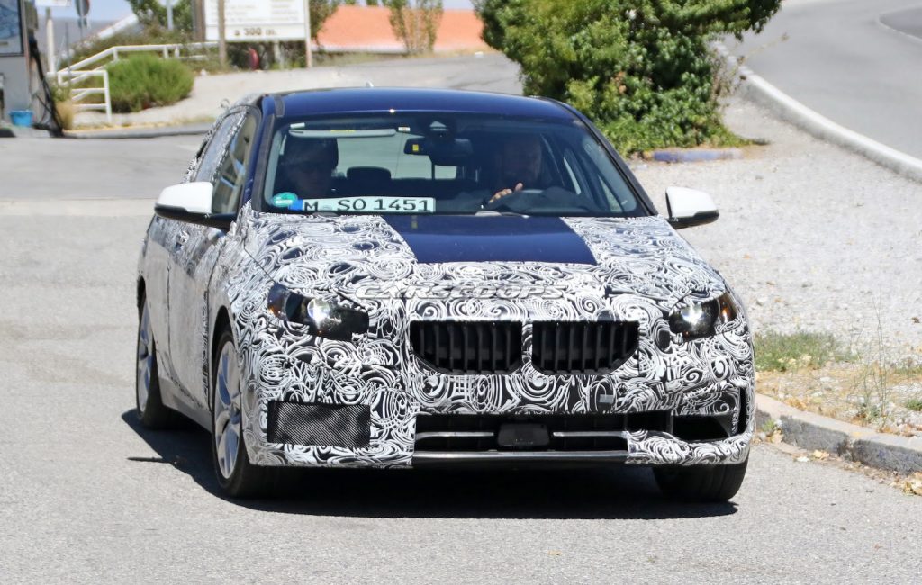 2019 BMW 1-Series Drops Some Of Its Front Fascia Camouflage | Carscoops